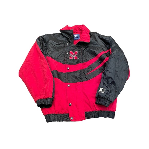 STARTER | Jackets & Coats | Vintage Starter Jacket Nebraska Huskers ...